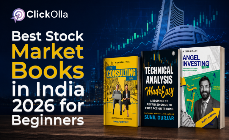Best Stock Market Books in India 2026 for Beginners - Clickolla